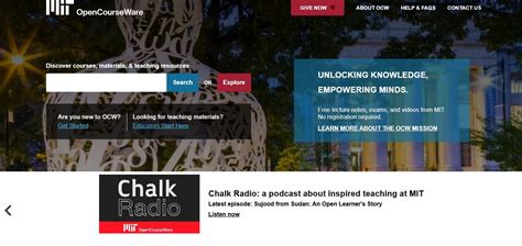 Mit Opencourseware使用步骤详解 智汇ai