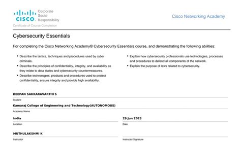 Coursecompletion Cisconetacad Cybersecurity Deepan Sakkaravarthi