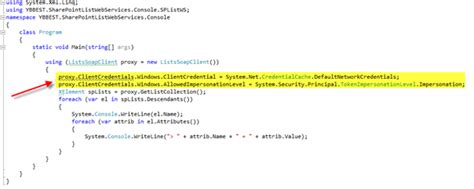 Using Console Application To Consume Sharepoint Web Services Ybbest