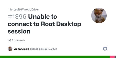 Unable To Connect To Root Desktop Session · Issue 1896 · Microsoftwinappdriver · Github