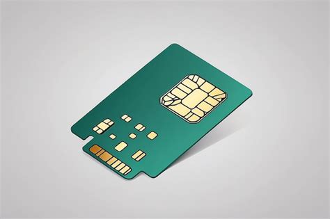 Sim Card Vector Mobile Phone Icon Chip Simcard Isolated 3d Design Gsm