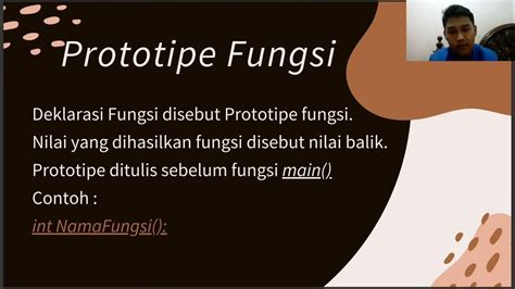 Tugas Besar Algoritma Dan Pemrograman Fungsi Function Youtube