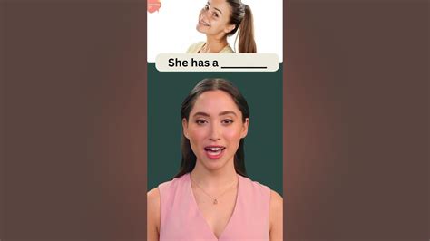 Hair Vocabulary In English Learn Hair Terms Shorts Youtube