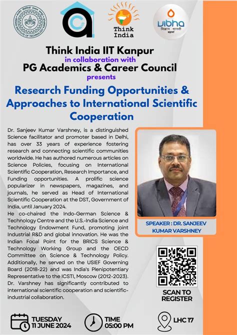 Indian Institute Of Technology Kanpur On Linkedin Talk Iitkanpur Iitk