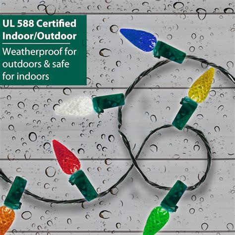 Brite Star 35 Count 12 Ft Red Led Plug In Christmas String Lights In The Christmas String