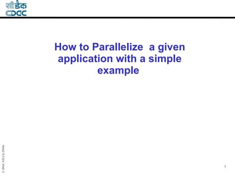 Parellel Computing Ppt
