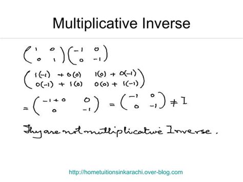 Inverse Of Matrix Transpose Of Matrix Adjoint Metric Maths Solution