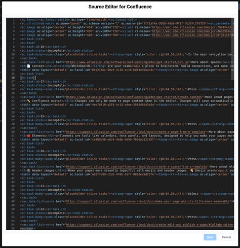 Raw Storage Source Editor For Confluence Atlassian Marketplace
