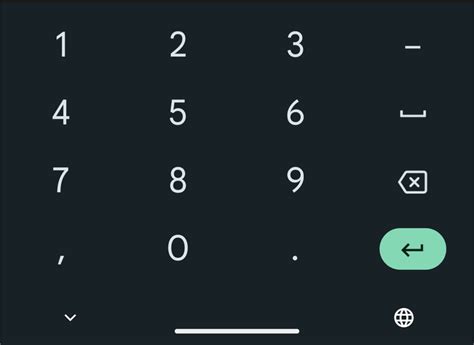 Keyboard Gboard 3x4 Numeric Keypad In Text Fields Android