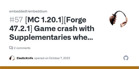 MC 1 20 1 Forge 47 2 1 Game Crash With Supplementaries When Placing