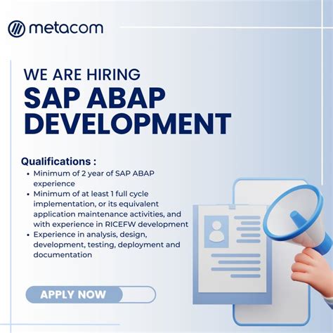 Benedict S On Linkedin We Are Hiring 📌 Sap Abap Development 👉 Job