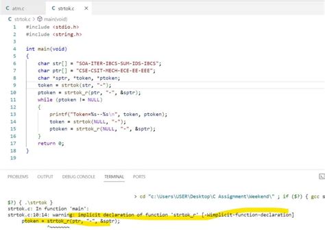 Pradeep Das On Linkedin Strtokr Is Part Of Stringh But Why Am I