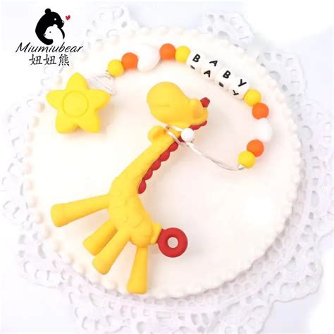 Детский силиконовый Прорезыватель для зубов пустышка клипса игрушка пустышка цепочка для