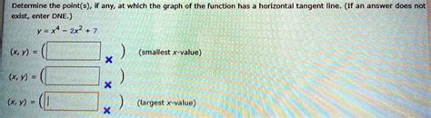 solved determine the point s any exist enter dne 2x2 which the