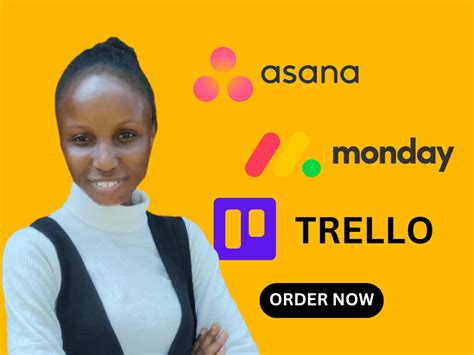 A Setup Of Project Management Using Trello Click Up Asana Upwork