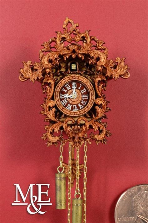 Miniature Cuckoo Clock Carbing