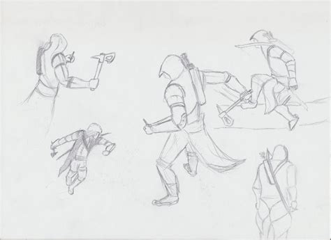 Assassin S Creed Action Poses By Chaitanj On Deviantart