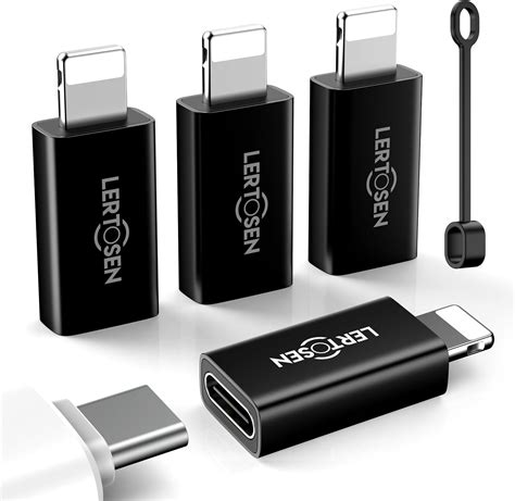 Amazon Com TiMOVO Lightning Male To USB C Female Adapter Lightning Male To USB A Female OTG