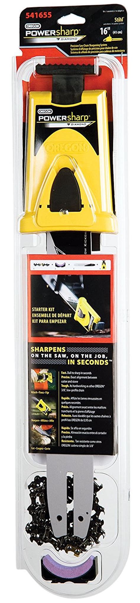 Oregon PowerSharp Chainsaw Sharpener: Sharpen Your Chainsaw in Just Seconds