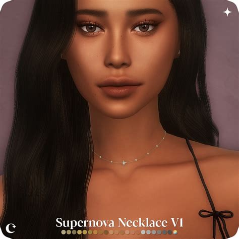 Hii ♡ Put Out The Supernova Jewelry Set On Tsr Today Link Is In My Bio This Is A Little