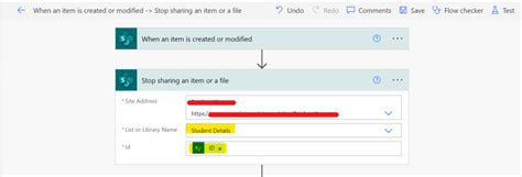Replace Sharepoint Item Level Permissions Using Power Automate Crmonce