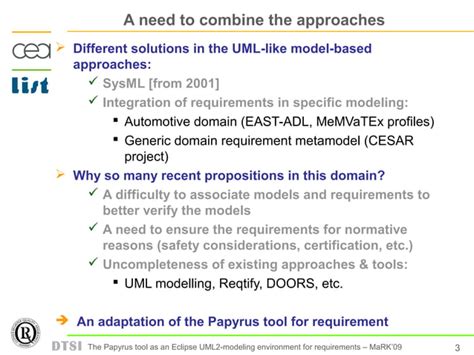 04 The Papyrus Tool As An Eclipse Uml2 Modeling Environment For Requirements Ppt