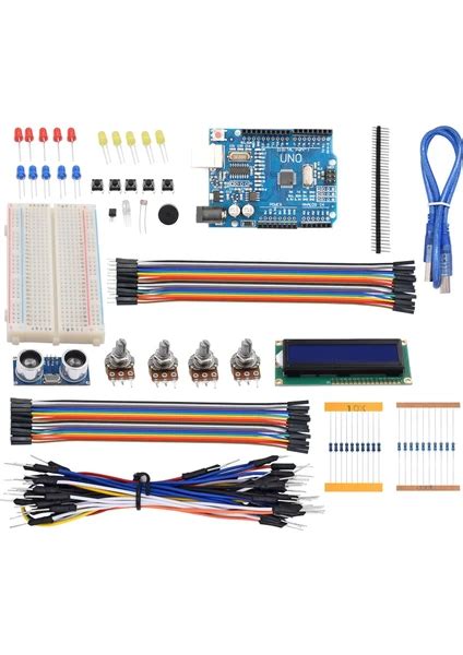 Arduino 124 Parça Uno R3 Robotik Kodlama Uygulamaları Süper Fiyatı