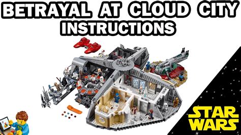 Lego Instructions Betrayal At Cloud City Star Wars Lego Set 75222