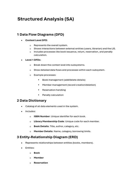 Structured Analysis Pdf