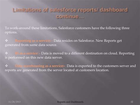 Reports And Dashboards Salesforce Pptx