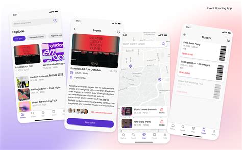 Event Planning App Ui On Behance