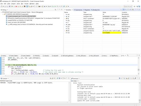 Msp Exp430fr5994 Out Of Box Sample Code Setting Wrong Date In File Msp Low Power