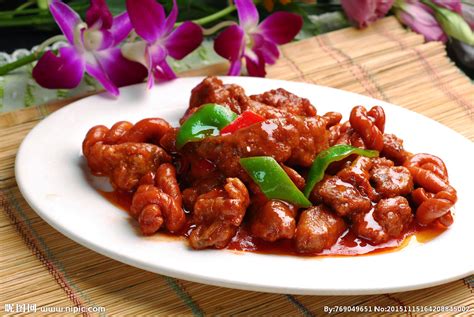 酸甜排骨摄影图 传统美食 餐饮美食 摄影图库 昵图网
