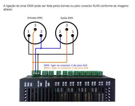 Módulo DMX 8 relês