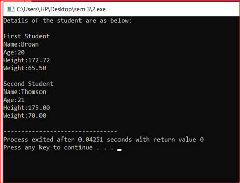 Structure In C Go Coding
