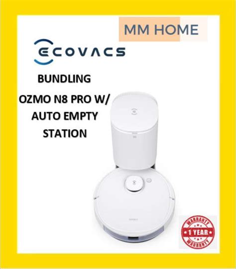 Promo Ecovacs Bundling N8 Pro With Auto Empty Station Vacuum Cleaner