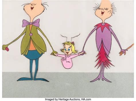 How The Grinch Stole Christmas Cindy Lou Who Production Cel Mgm 1966 By Metro Goldwyn Mayer