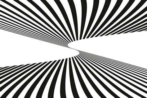 평면 디자인 착시 배경 무료 벡터