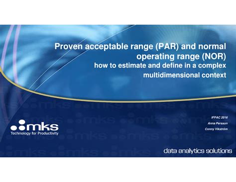 Proven Acceptable Range Par