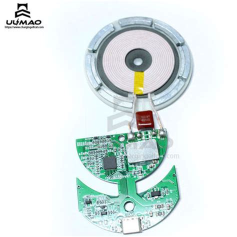 China 15W 1 Coil Magnetic Wireless Charger Module PCBA DIY Wireless Charging Transmitter Module