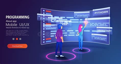 People Programmers Coding And Correct Errors In Project Dashboard