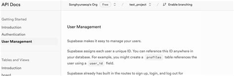 Supabase Auth 인증 Rls 정책