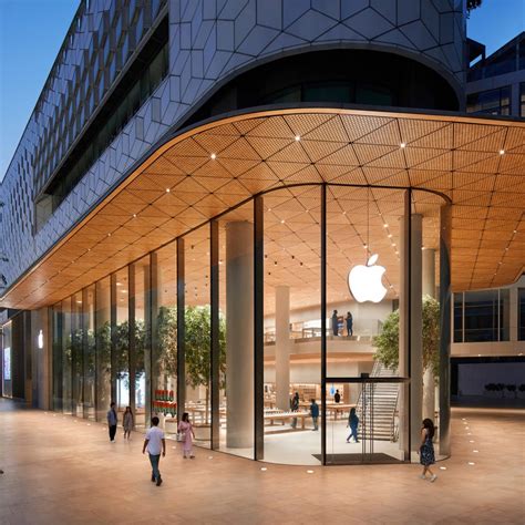 Foster Partners Frames Apple Jingan With Active Public Space