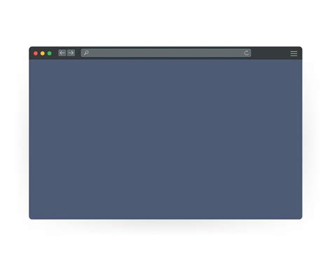 Browser Window Vector Illustration Browser Or Web Browser In Flat