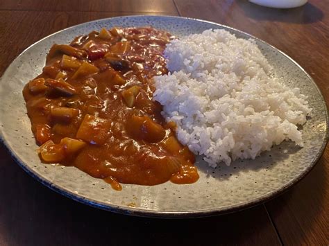 Tomato Japanese Curry With Japanese Rice Dining And Cooking
