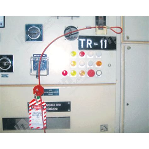 Cable Lockouts Economy Multipurpose Cable Lockout With Metre Cable Company Name Hartac