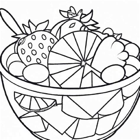 40 Desenhos De Salada De Frutas Para Imprimir E Color Vrogue Co