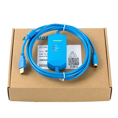 USB MC Megmeet PLC Programming Cable AMSAMOTION