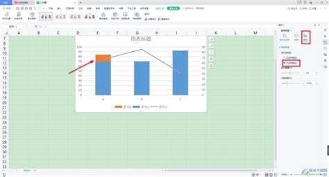 Wps Excel怎么添加次坐标轴？ Wps Excel添加次坐标轴的方法 极光下载站