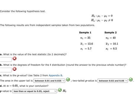 Solved Consider The Following Hypothesis Test Chegg